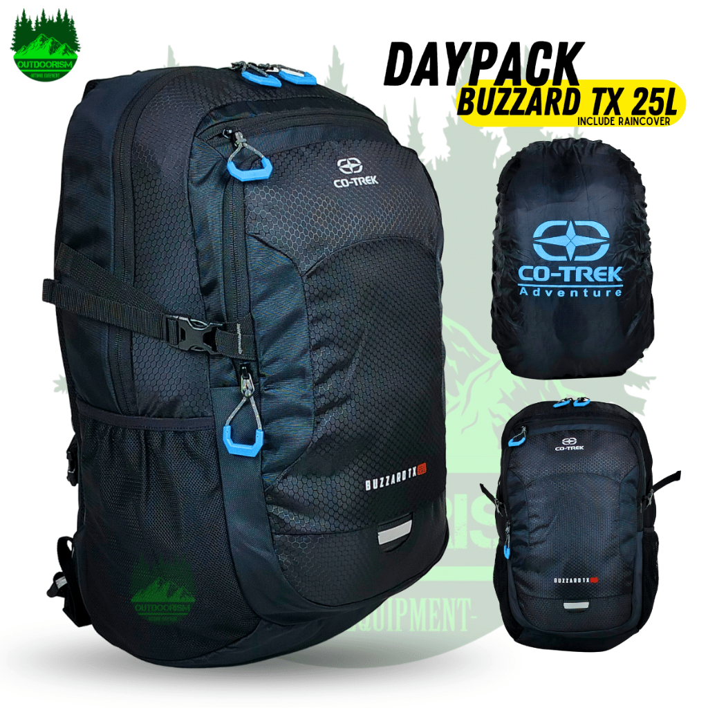 Jual DAYPACK COTREK BUZZARD TX FREE RAINCOVER | TAS RANSEL COTREK | TAS SEKOLAH | Shopee Indonesia