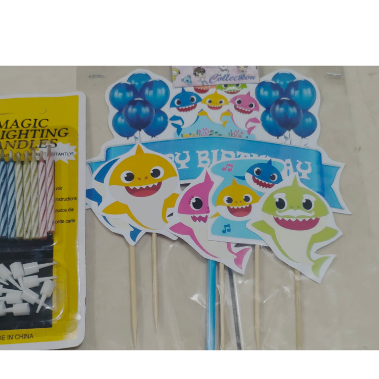 Jual topper plus lilin Ulang Tahun Sepaket | Shopee Indonesia