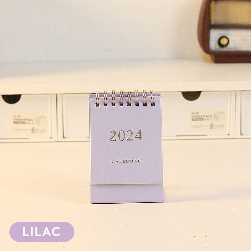 Jual Planning Time 2024 Mini Desk Calendar / Kalender 2024 / Kalender ...