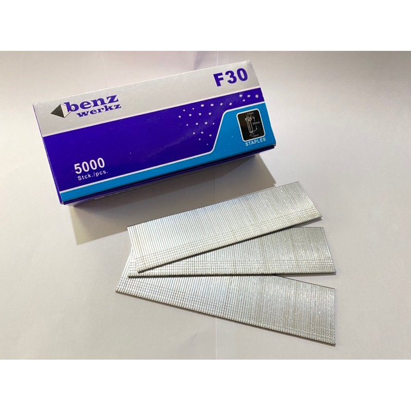 Jual BENZ KONDENKI F30 Isi Mesin Staples Mata Paku Tembak Lurus Air Nailer Nail Gun Stapler ...