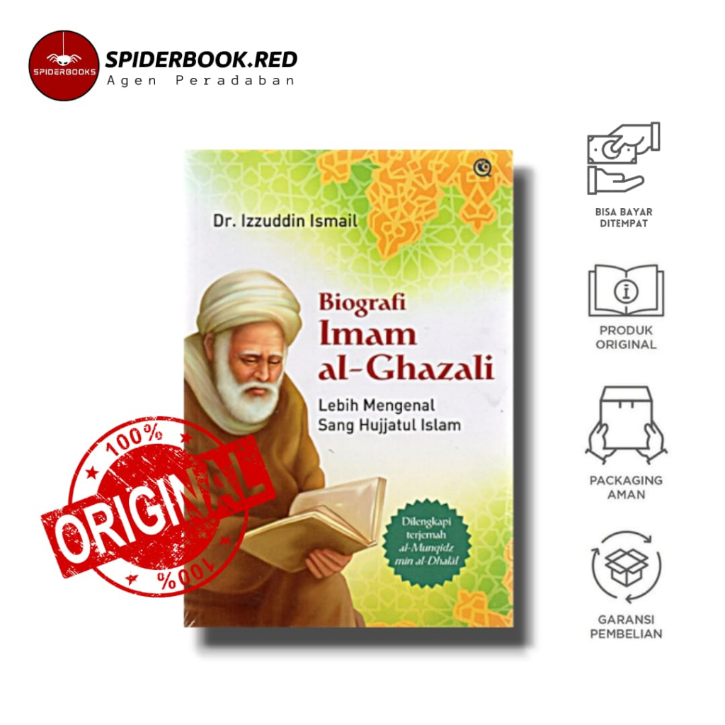 Jual Buku Biografi Imam al-Ghazali - Dr. Izzuddin Ismail [Lebih Mengenal Sang Hujjatul Islam ...
