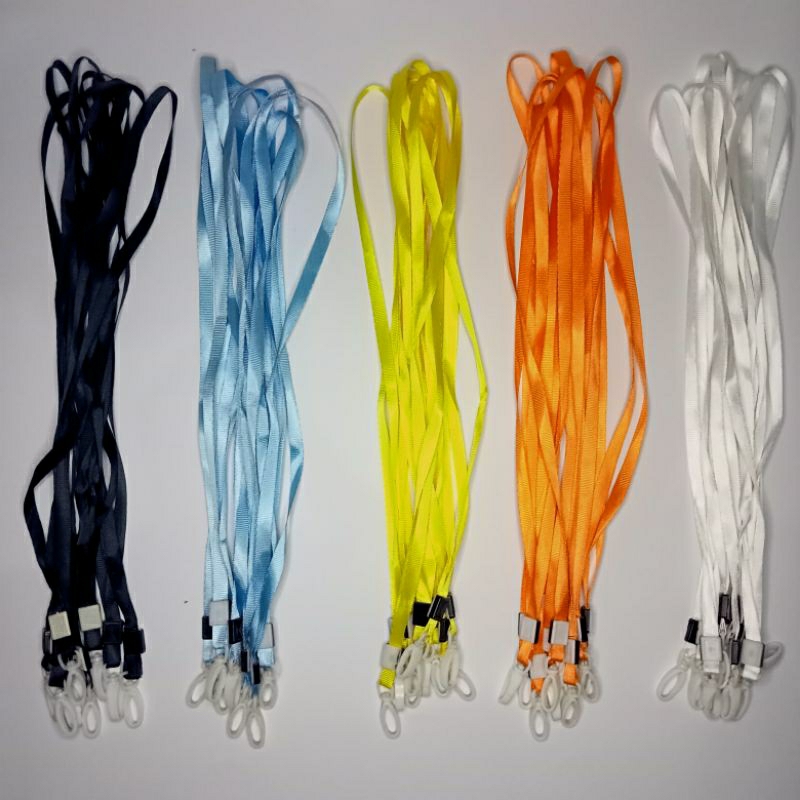 Jual Tali Id card Polos/Lanyard Id Cad/Gantungan Id Card | Shopee Indonesia