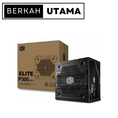 Jual POWER SUPPLY COOLER MASTER 500W ELITE V3 P500 | PSU 500W ELITE ...