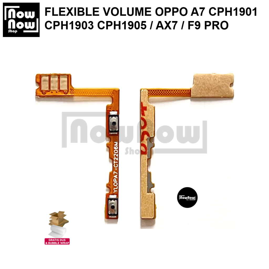Jual Flexible Volume Oppo A7 / AX7 / F9 Pro CPH1901 CPH1903 CPH1905 ...