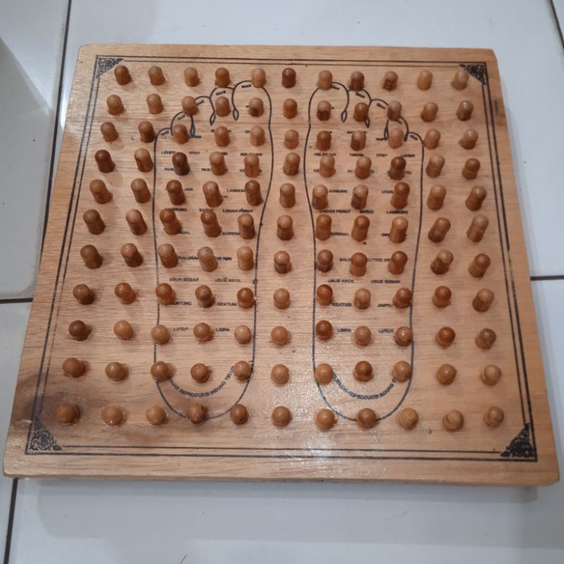 Jual ALAT REFLEKSI KAKI BAHAN KAYU BERKUALITAS / PAPAN KAYU ALAT ...