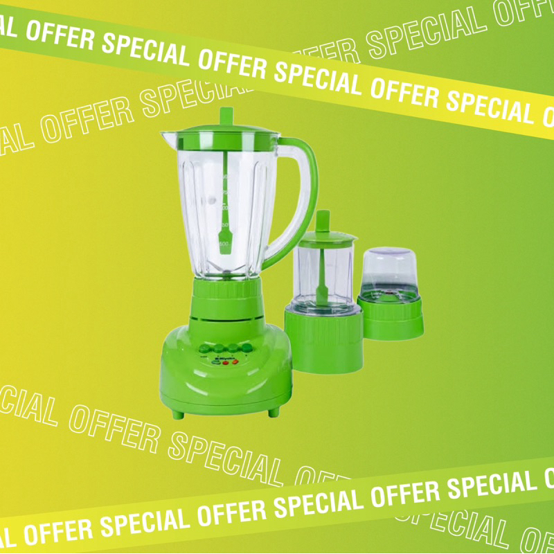 Jual MIYAKO BL-152 PF/AP Blender Plastik anti pecah 3in1 - Hijau ...