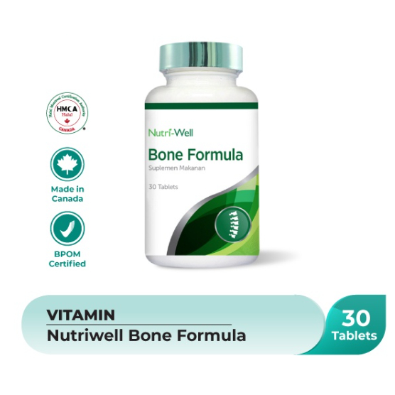 Jual Nutriwell Bone Formula (30 Tablet) | Shopee Indonesia