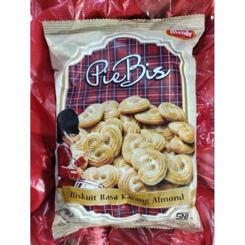 Jual PIEBIS Monde 190grm / biskuit Monde / biskuit rasa kacang almond ...