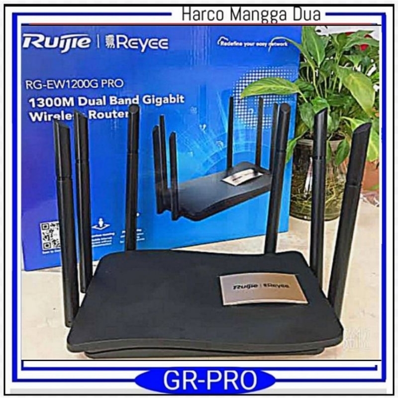 Jual Ruijie Reyee RG-EW 1200G pro 1300m dual band Gigabite wireless routerr | Shopee Indonesia