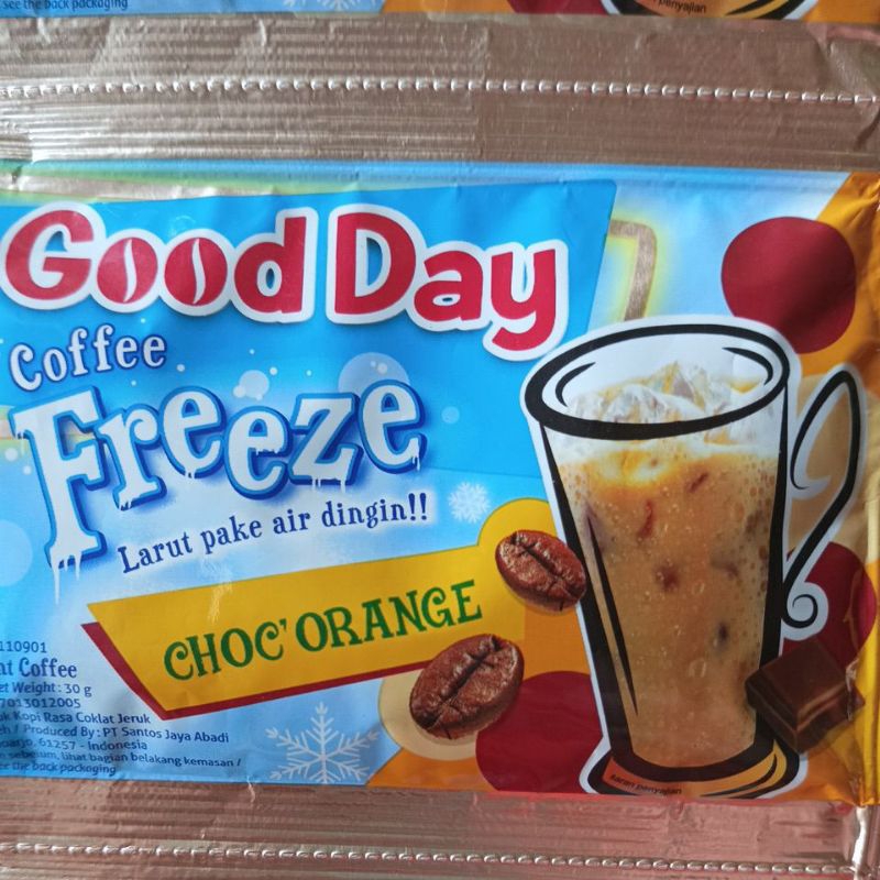Jual Good Day FREEZE all variant isi 10 sachet | Shopee Indonesia