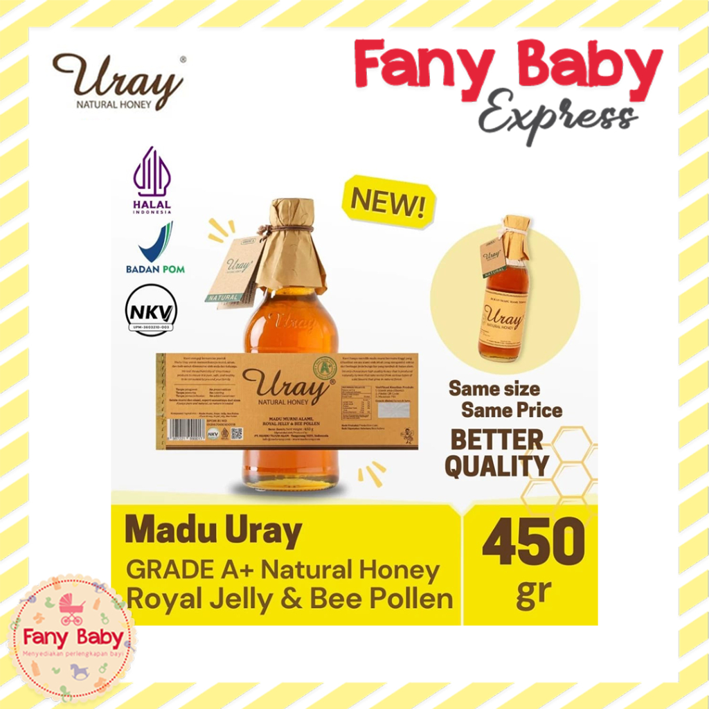 Jual MADU URAY NATURAL HONEY 450GR | Shopee Indonesia