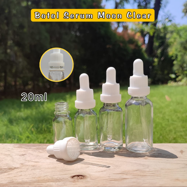 Jual Botol Serum Skincare Essence Dropper Pipet Kaca Clear Botol Kaca ...