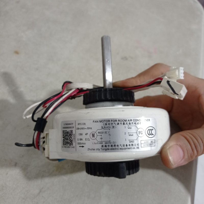 Jual DINAMO MOTOR FAN AC TECO TCL FUJI R410 ORIGINAL | Shopee Indonesia