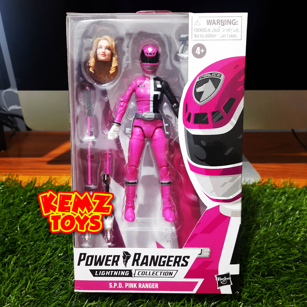 Jual Power Rangers Lightning Collection S.P.D Pink Ranger Figure ...