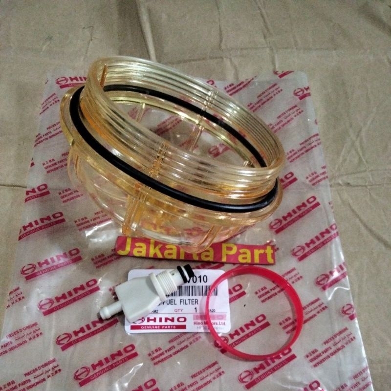 Jual Cover separator fuel filter bawah tutup filter solar bawah hino ...