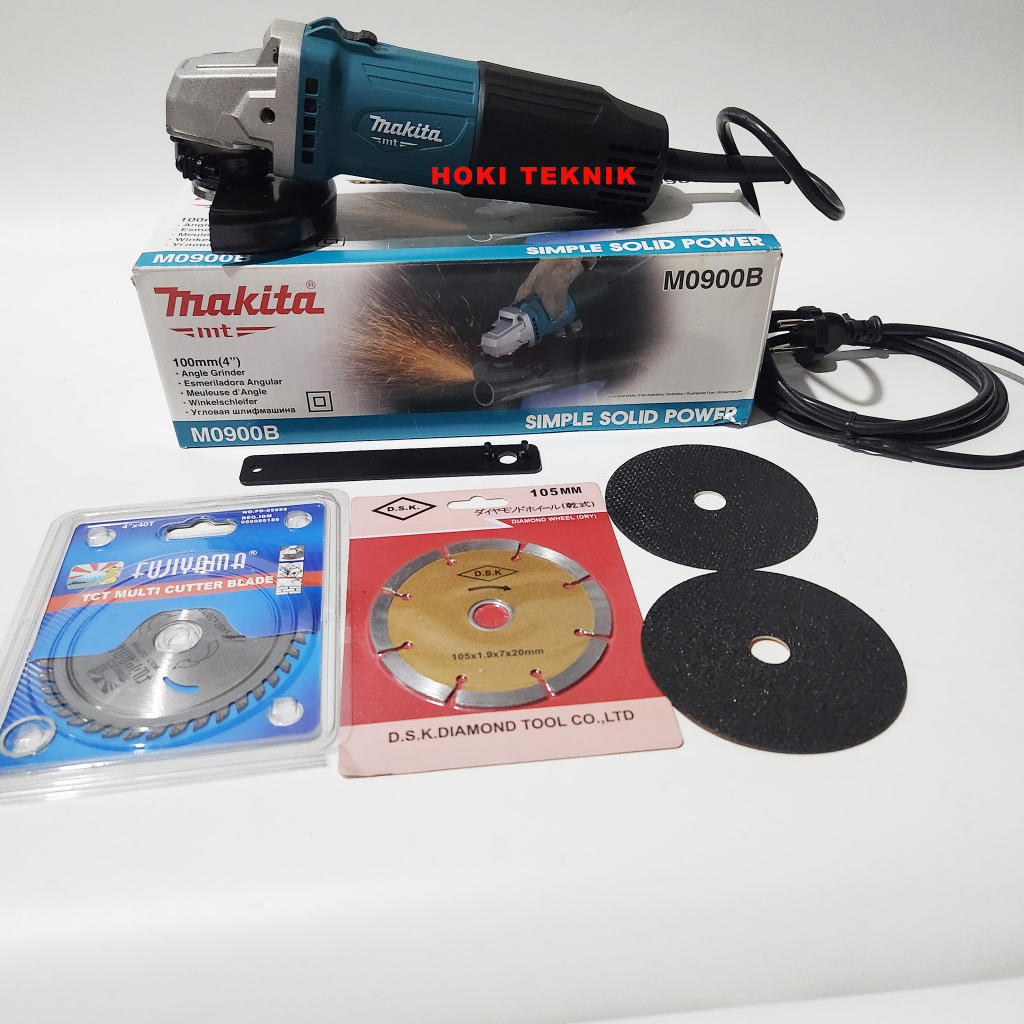 Jual Mesin Gerinda Makita M0900B angle grinder 4 inch | Shopee Indonesia