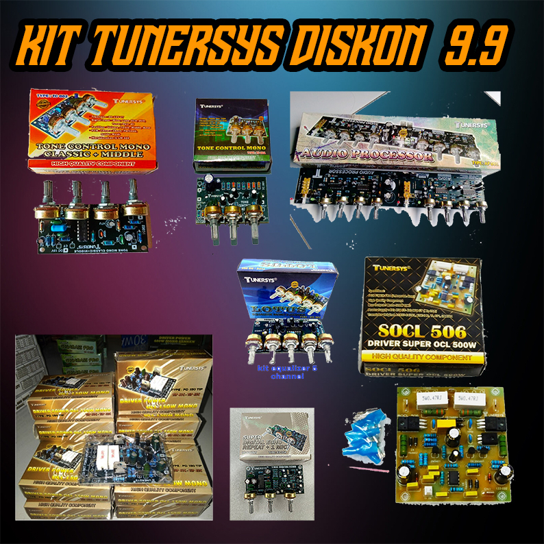 Jual PERLENGKAPAN AMPLIFIER DIATAS 10RB KIT TUNERSYS | Shopee Indonesia