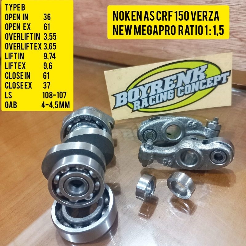 Jual NOKEN AS RACING CRF 150/ NEW MEGAPRO / VERZA RATIO 1:1,5 MADE IN ...