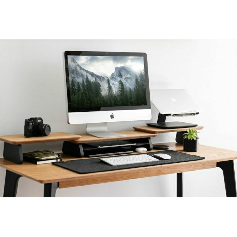 Jual Meja Monitor Aesthetic, Stand monitor Elegan, Stand Monitor Imac ...