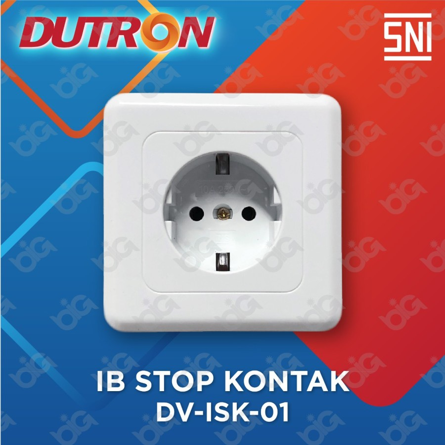 Jual Stop Kontak Inbow Stop Kontak Tanam Dinding Dutron Stopkontak IB SNI Dutron | Shopee Indonesia