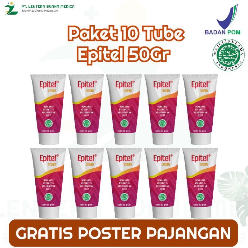 Jual Epitel Cream 10 Tube (Paket Hemat) | Shopee Indonesia