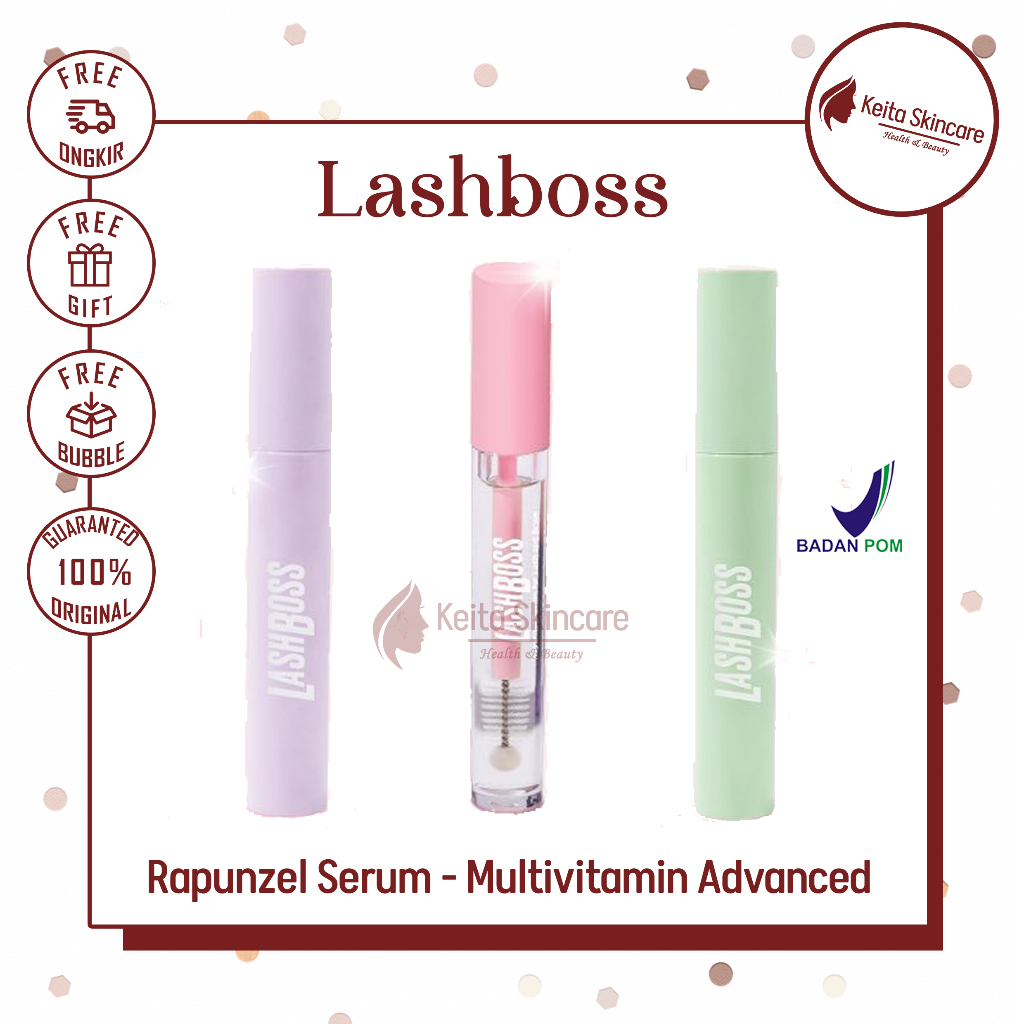Jual Lash Boss Rapunzel Serum Bulu Mata | Lashboss Lash And Brow ...