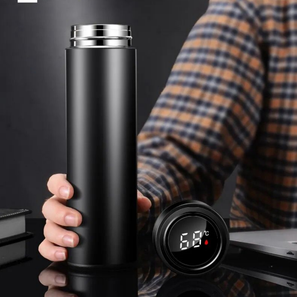 Jual SL - Termos Air Panas 304 stainless Vacuum Flask Botol 500ml Led Display /Tumbler cerdas ...