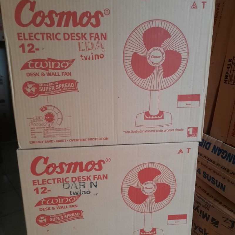 Jual Kipas angin cosmos 12" kipas duduk | Shopee Indonesia