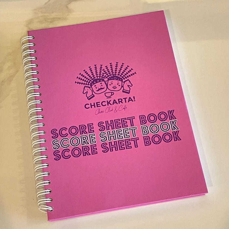 Jual Buku Notasi Catur - Chess Score Sheet Book | Shopee Indonesia