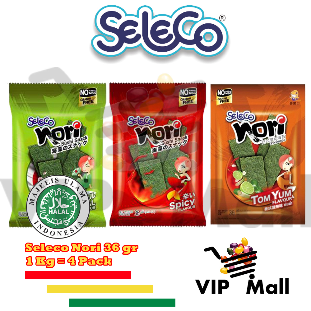 Jual Seleco Nori 36 Gr Seeweed (Rumput Laut). | Shopee Indonesia