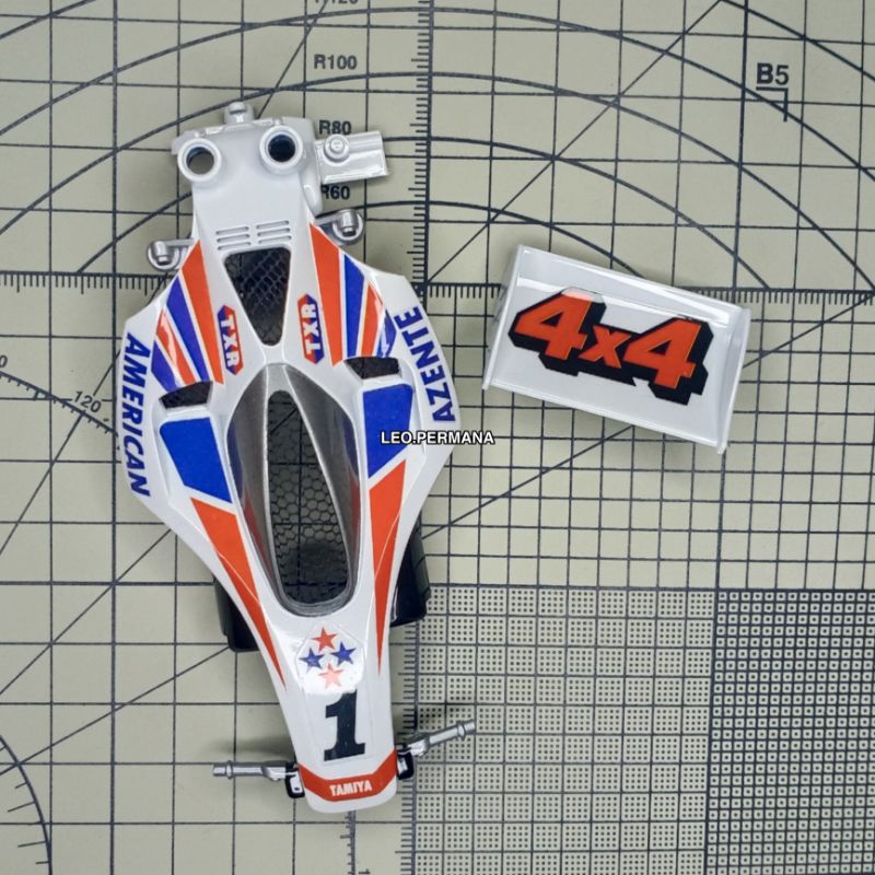 Jual BODY AZENTE PROGRESS CUSTOM | BODY TAMIYA | CUSTOM BODY TAMIYA ...