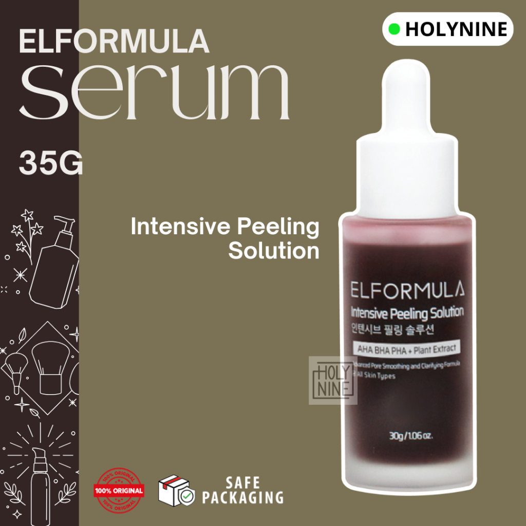 Jual HOLYNINE | ELFORMULA Intensive Peeling Solution AHA BHA PHA Serum ...