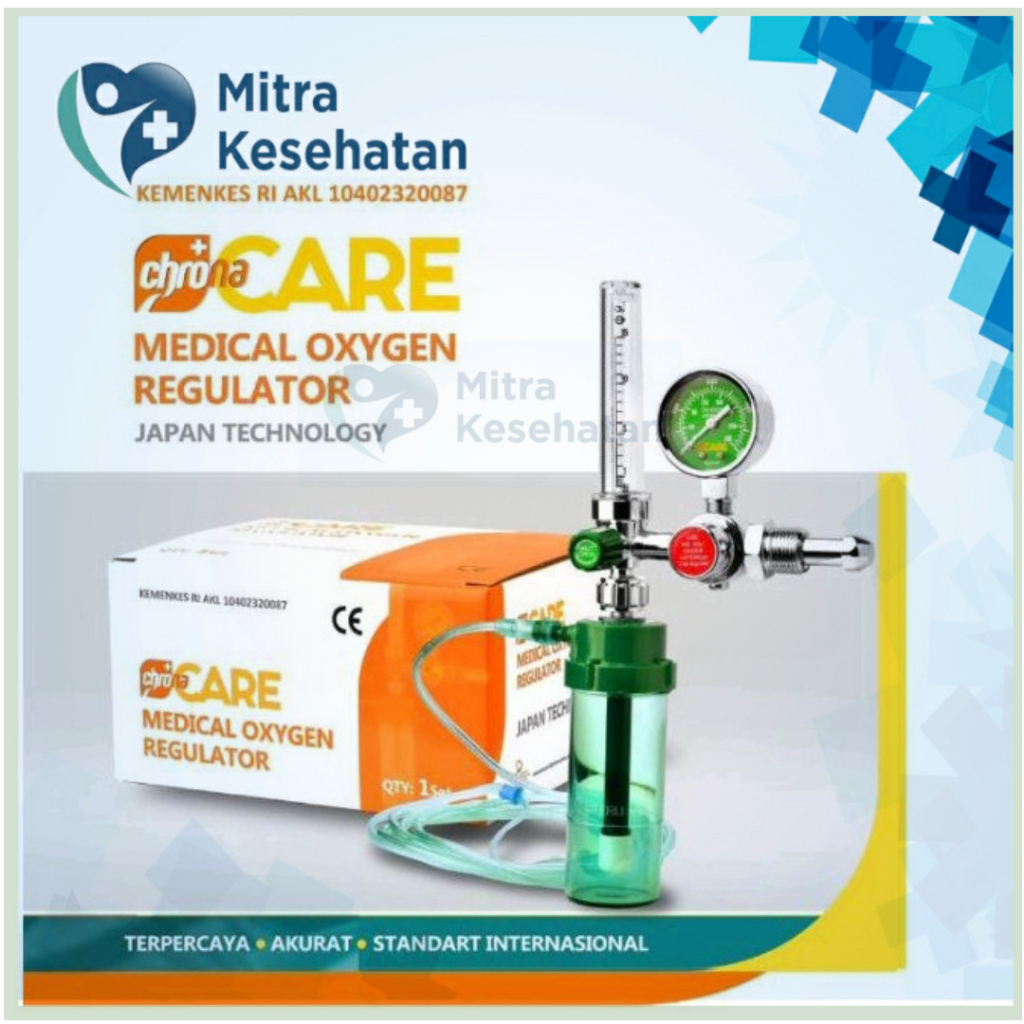 Jual Medical Regulator Oksigen medis CHRONA CARE Original Medical ...