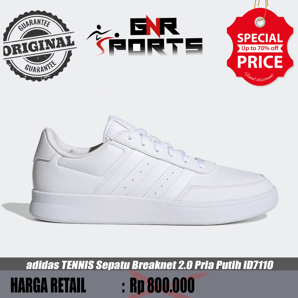 Jual Sepatu adidas TENNIS Sepatu Breaknet 2.0 Pria Putih ID7110 ...