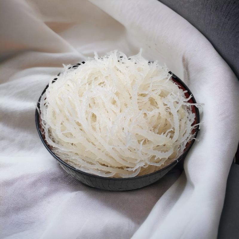 Jual 250gr Rumput Laut jelly ager laut Spinosum Putih Premium (Bukan ...