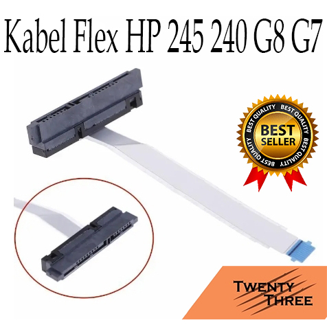 Jual Kabel Konektor Flex Fleksibel Flexible SSD HDD Sata HP 240 245 G7 G8 Adapter Adaptor ...