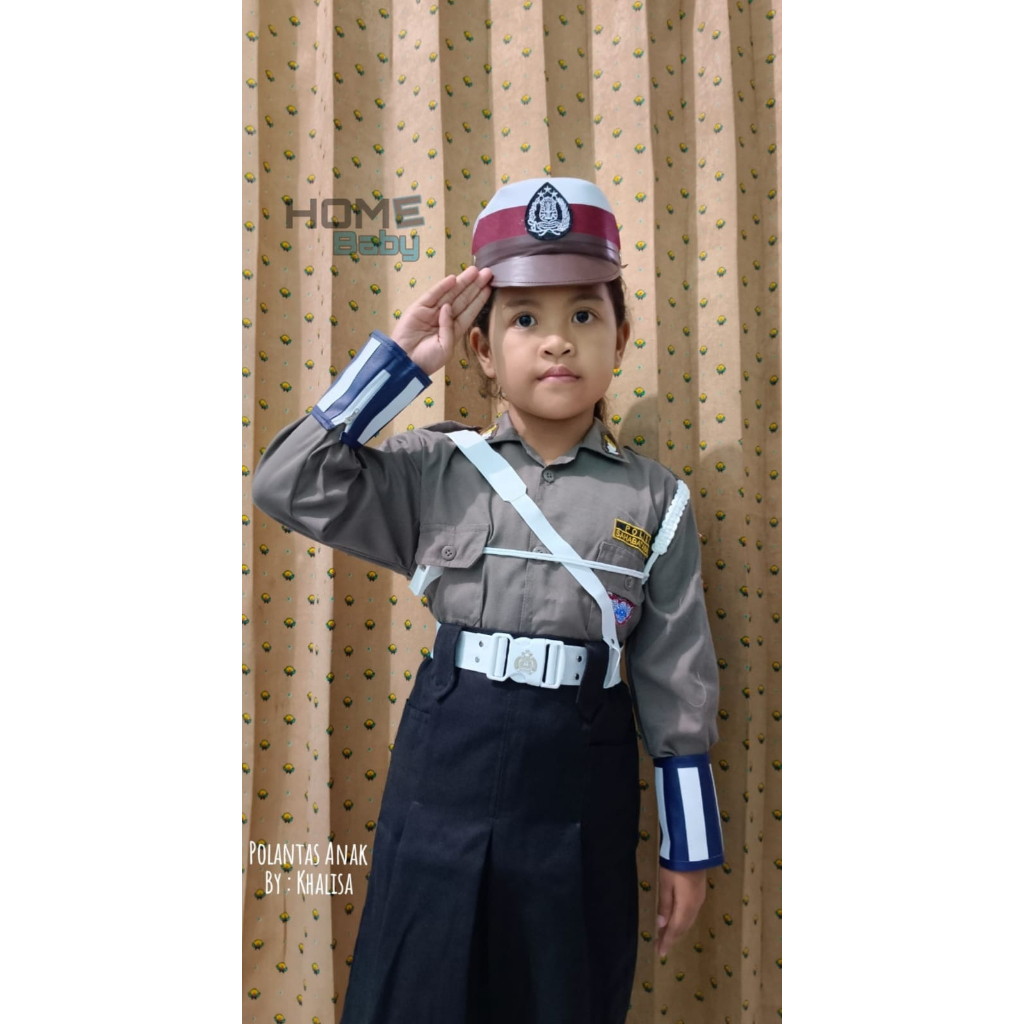 Jual Baju Seragam Polisi Anak Laki - Laki dan Perempuan - Seragam ...