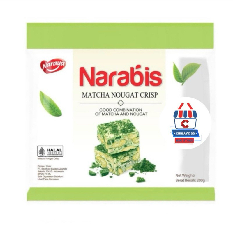 Jual Naraya Narabis Nougat Crips 200g All Variants | Shopee Indonesia