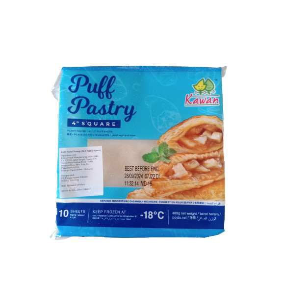 Jual KAWAN PUFF PASTRY SQUARE 400 GR | Shopee Indonesia