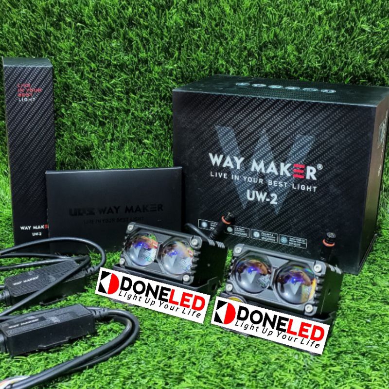 Jual Lampu LED Mini Laser Way Maker UW-2 Militay Grade 45 Watt Blue ...