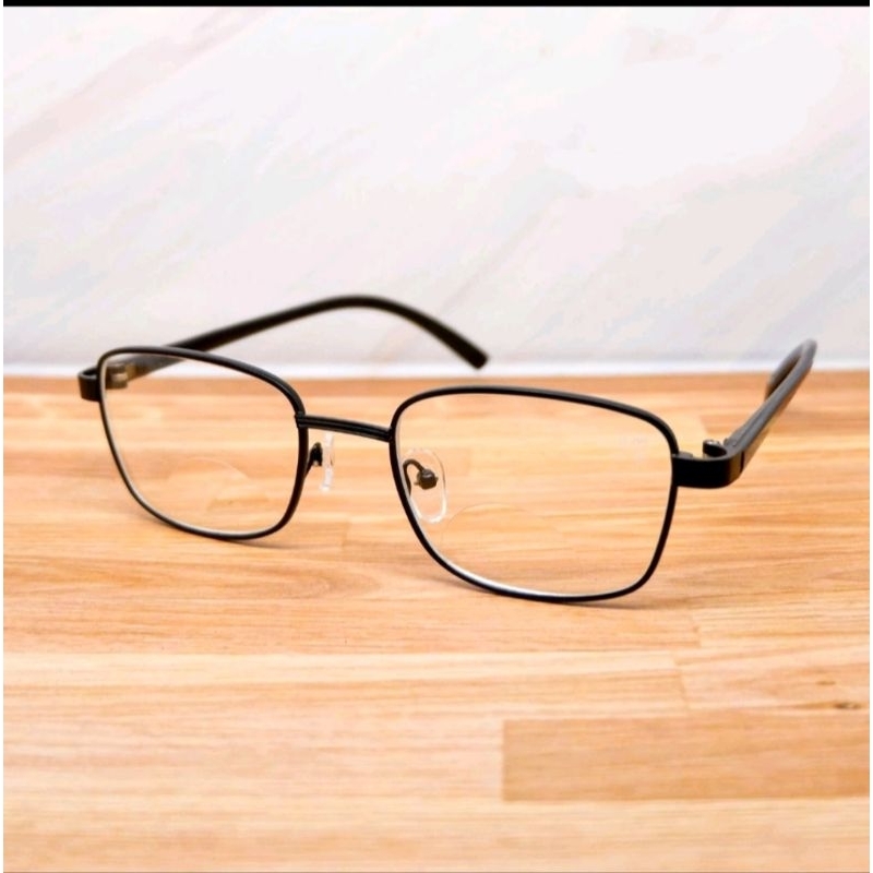 Jual Kacamata baca plus (+) frame besi ukuran +0,50 s/d +4,00 | Shopee ...