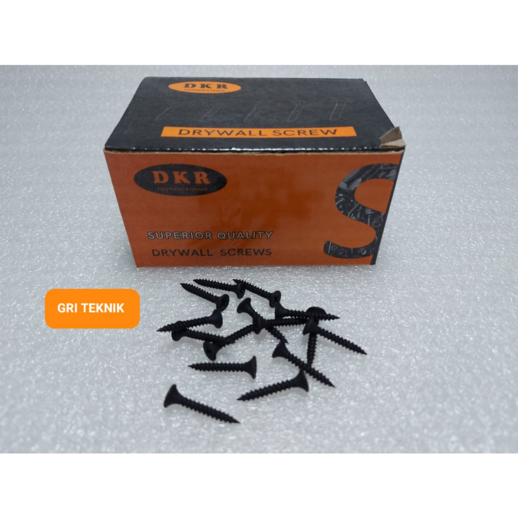 Jual SKRUP GYPSUM DKR ATAU MACAW / DRYWALL SCREW / SKRUP KAYU | Shopee ...
