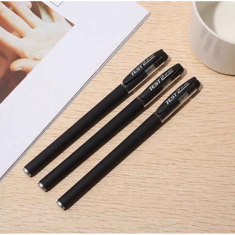 Jual pulpen gel/pulpen hitam/pena tinta | Shopee Indonesia