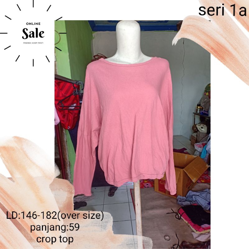Jual baju preloved,baju bekas,kaos lengan panjang | Shopee Indonesia