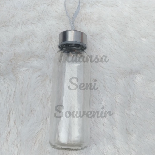 Jual Souvenir Botol Kaca Tumbler Botol Minum 300ml Botol infused Water ...
