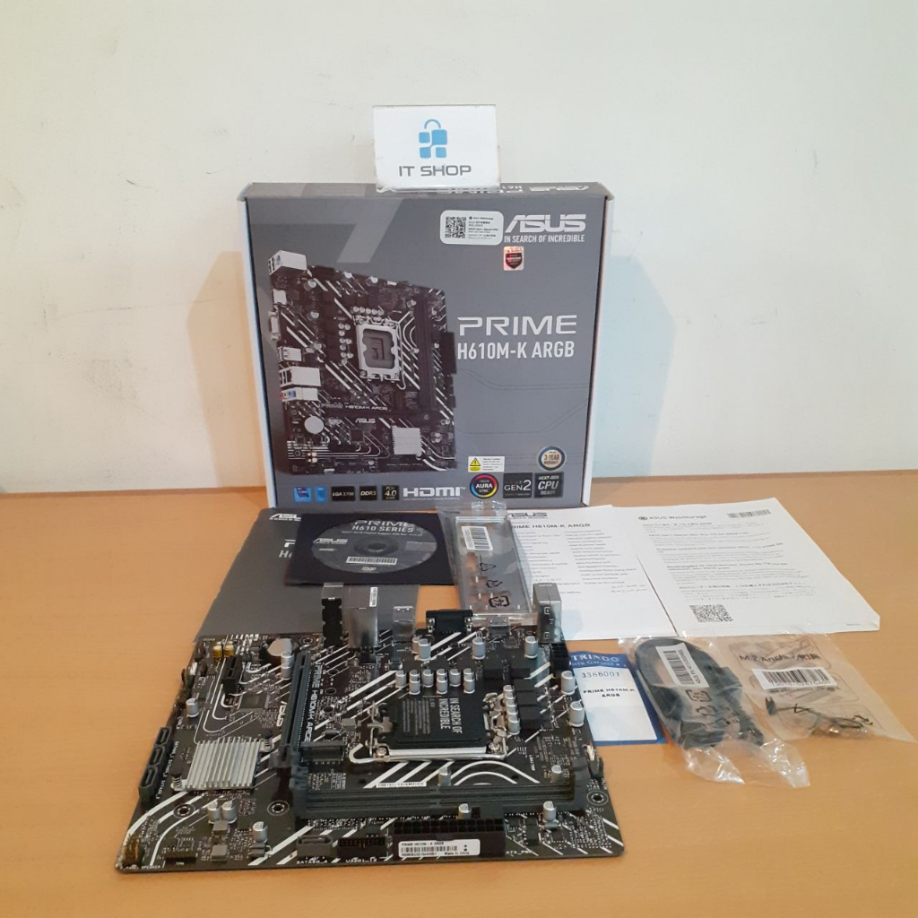 Jual Motherboard Asus PRIME H610M-K ARGB DDR5 - LGA 1700 - Gen 12 - Gen 13 - Gen 14 | Shopee ...