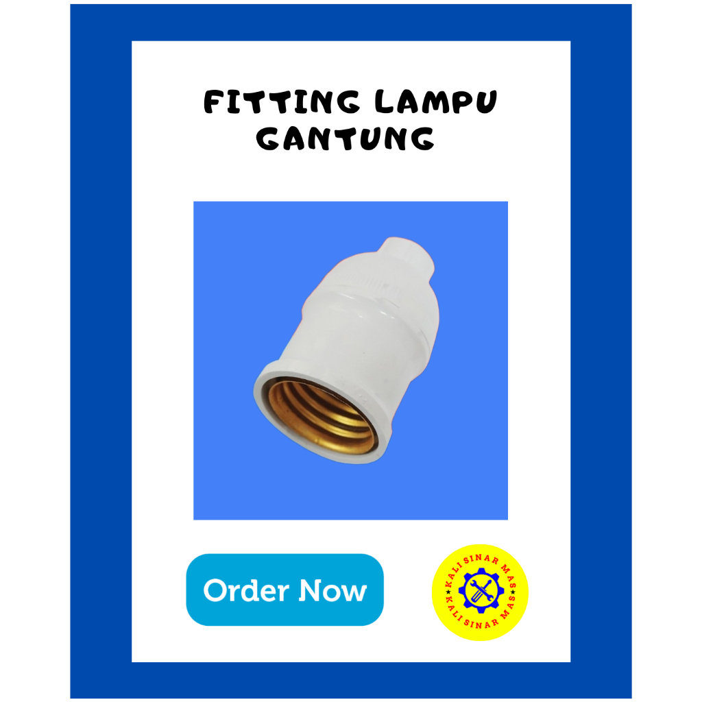 Jual FITTING LAMPU GANTUNG DV FGB 01 E27 | Shopee Indonesia
