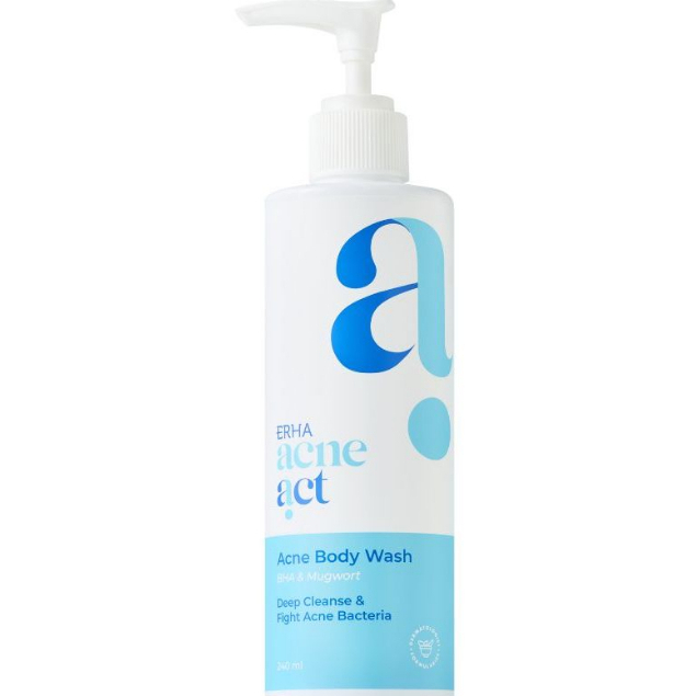 Jual Erha Acneact Body Wash Acne 240 Ml | Shopee Indonesia