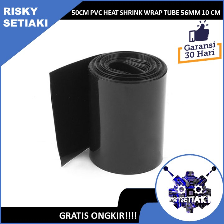 Jual 50CM PVC HEAT SHRINK TUBE WRAP PACK BUNGKUS BATERAI WRAP LIPO RC ...