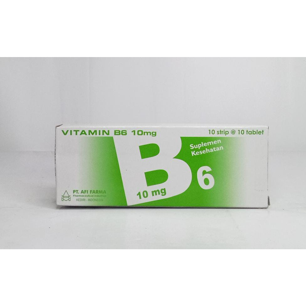 Jual Vitamin B6 10mg ( Box) Afi Farma | Shopee Indonesia